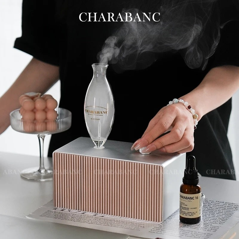 Handcrafted Wooden Waterless Diffuser – Charabanc Aroma