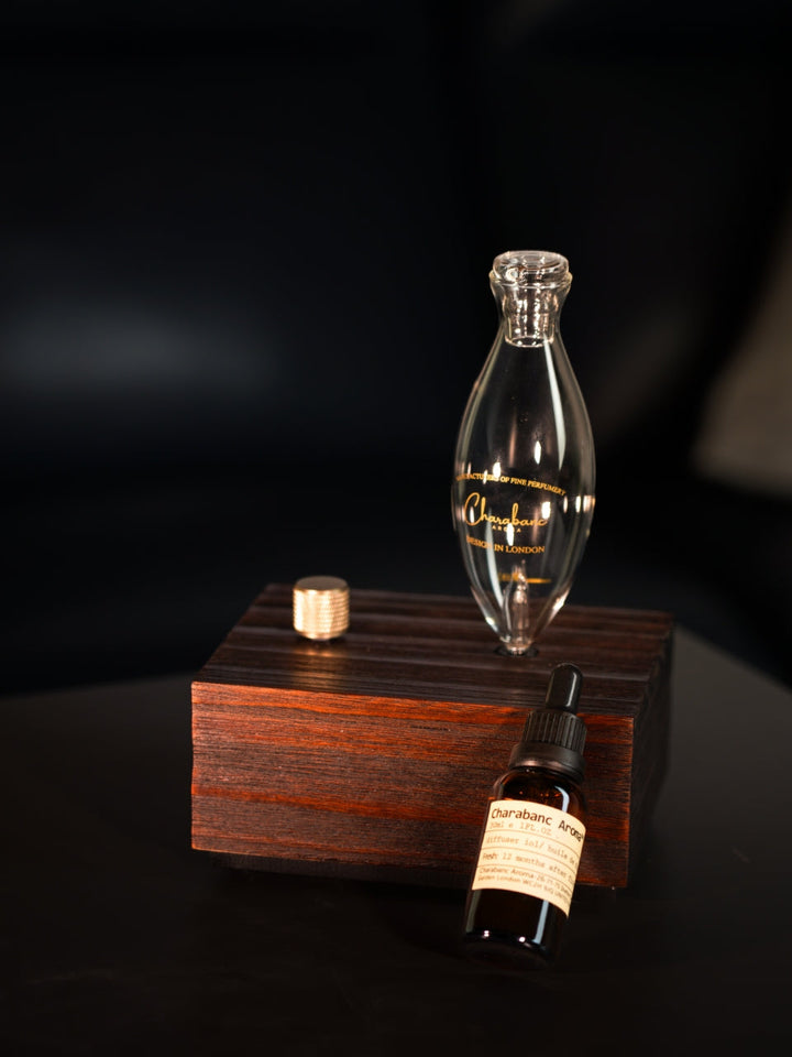 Handcrafted Wooden Waterless Diffuser – Charabanc Aroma