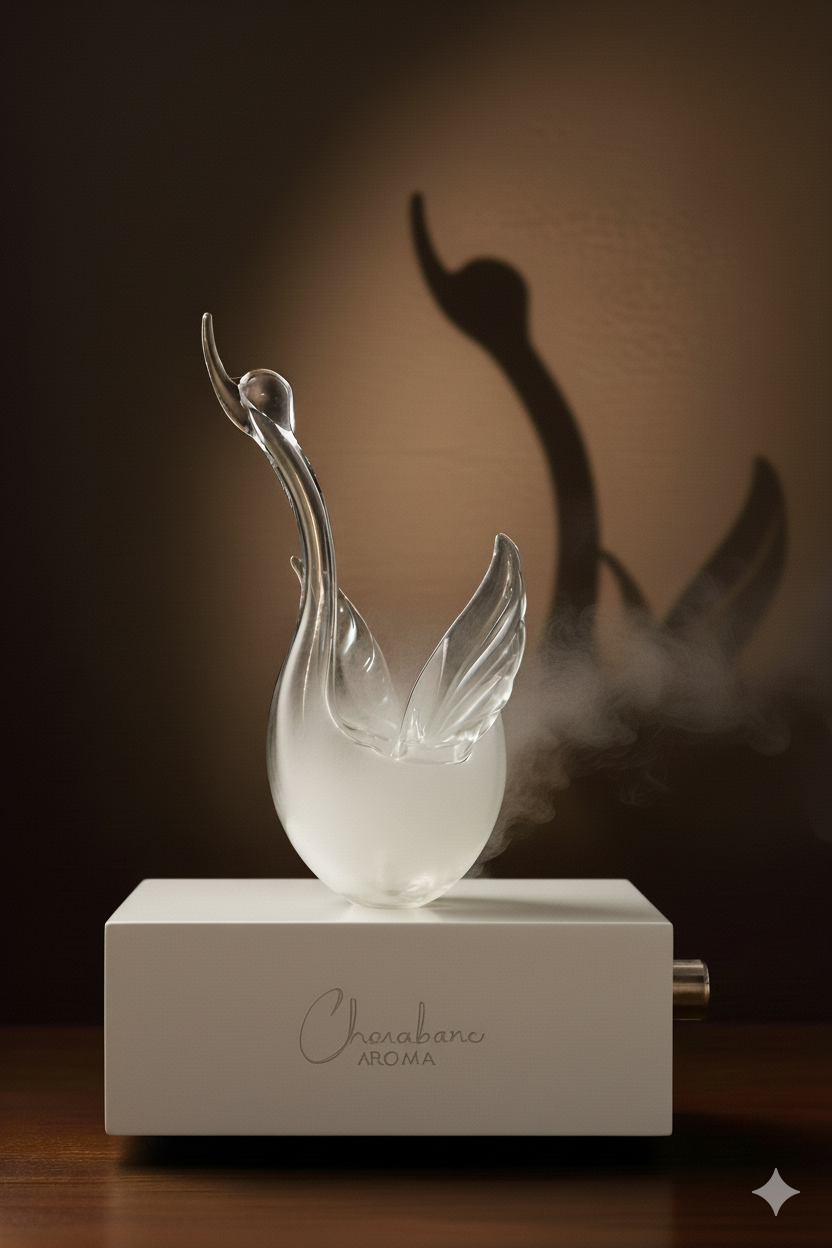 Crystal Swan Aroma Glass Bulb – Charabanc Aroma